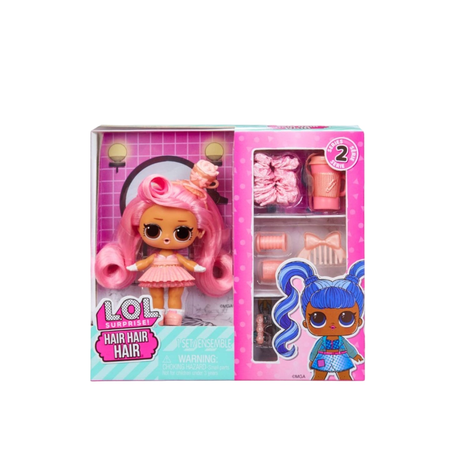 Bộ đồ chơi búp bê làm tóc LOL Surprise series 2 LOL SURPRISE 584445EUC