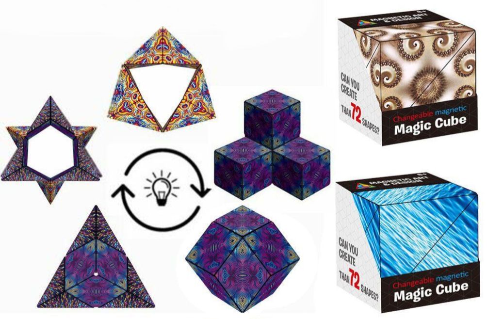 Top Magic Cube toys help children develop their brain and logical thin