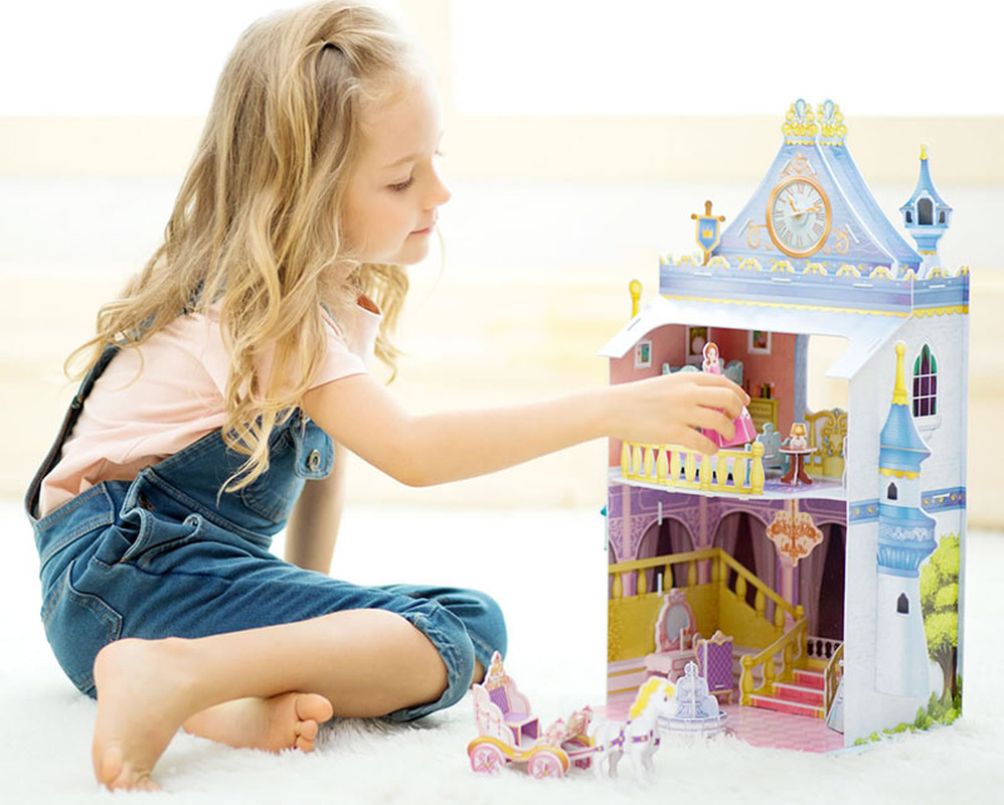 A collection of Cubic Fun 3D paper models that fascinate young people