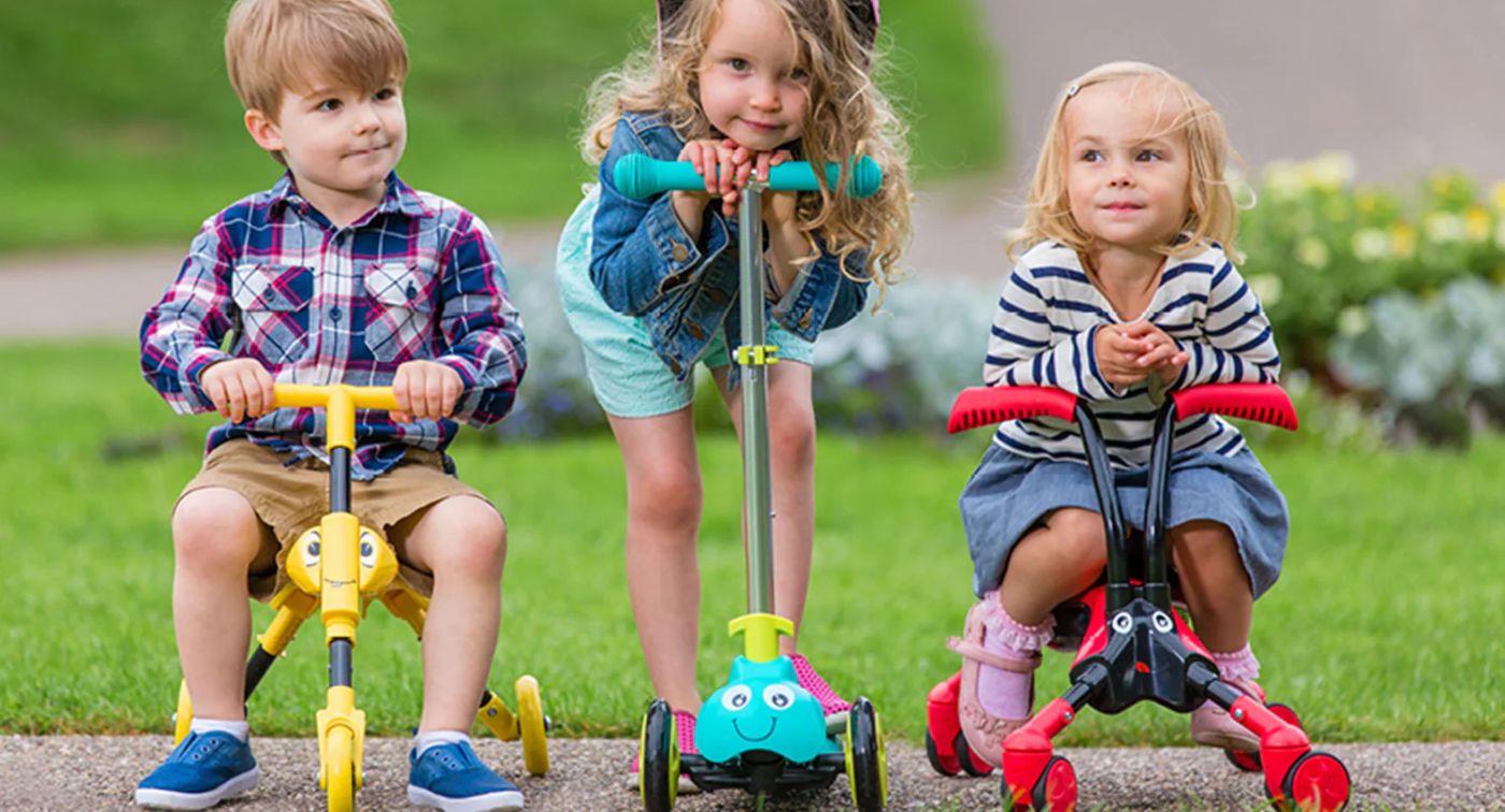 Xe chòi chân Ride On mới 2026: "Cứu tinh" cho bé vận động, nhà gọn tênh