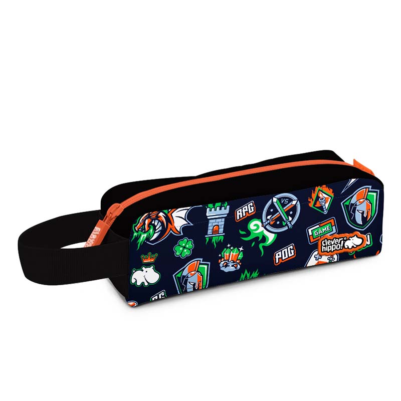 Classic Dragon Gaming Pencil Case Black CLEVERHIPPO HG0117