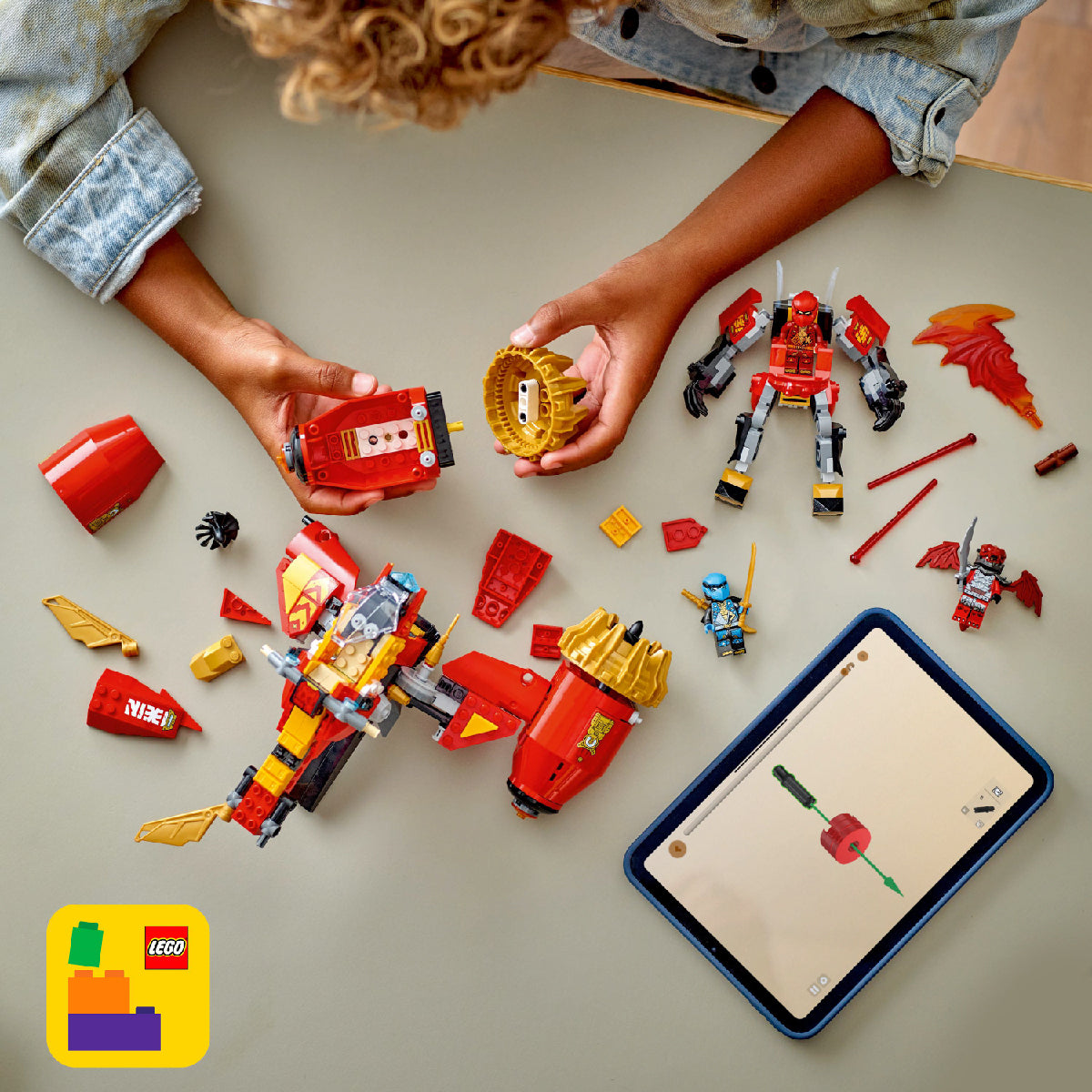 Đồ Chơi Lắp Ráp Chiến Giáp Và Xe Chiến Đấu Của Kai LEGO NINJAGO 71830