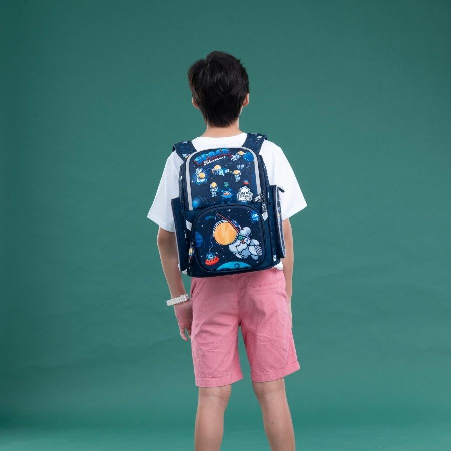 Balo Đi Học Fancy Du Hành Vũ Trụ CLEVER HIPPO BS1236