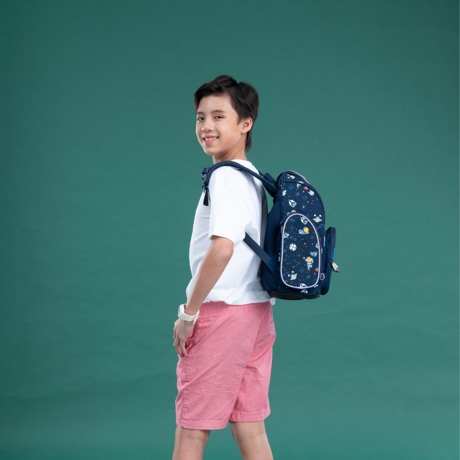 Balo Đi Học Fancy Du Hành Vũ Trụ CLEVER HIPPO BS1236