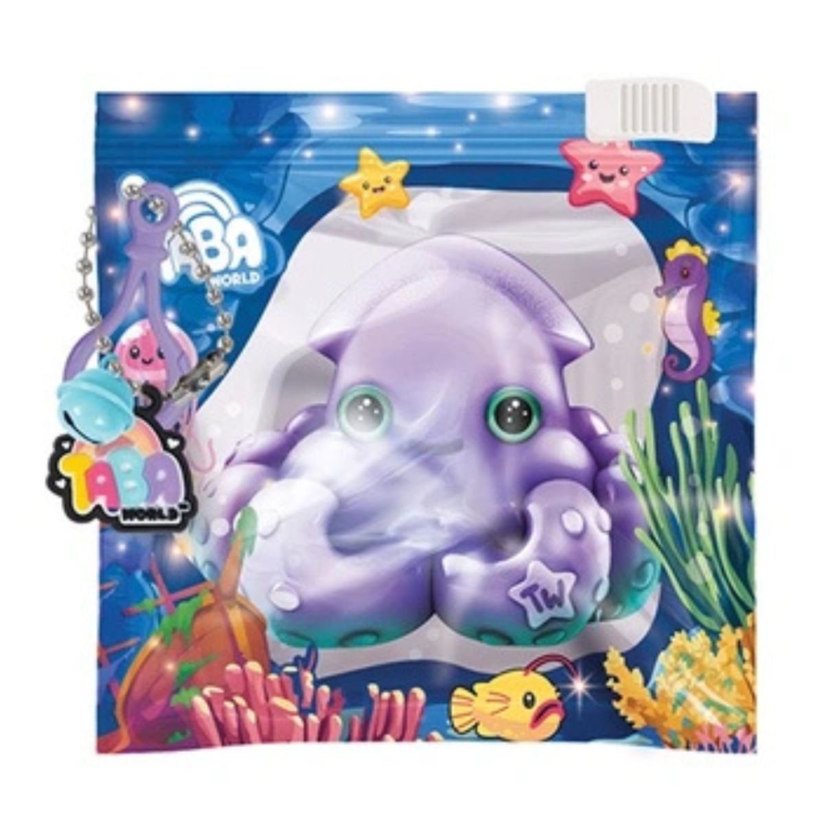 Đồ Chơi Bộ Làm Móc Khóa Squishy TabaWorld DIY-Bạch Tuộc Kraken OTHER ...