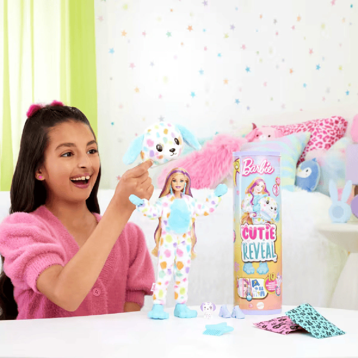 Búp Bê Barbie Cutie Reveal - Dalmantion BARBIE HRK41