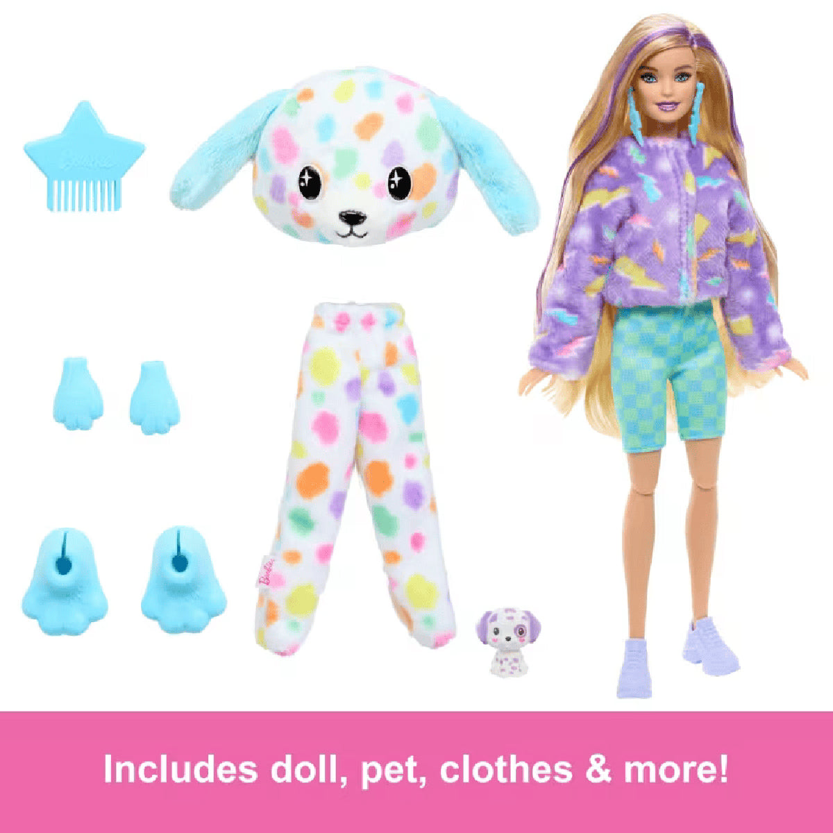 Búp Bê Barbie Cutie Reveal - Dalmantion BARBIE HRK41
