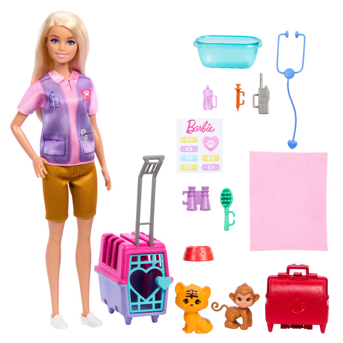 Barbie Doll and Animal Rescue Station BARBIE HRG50