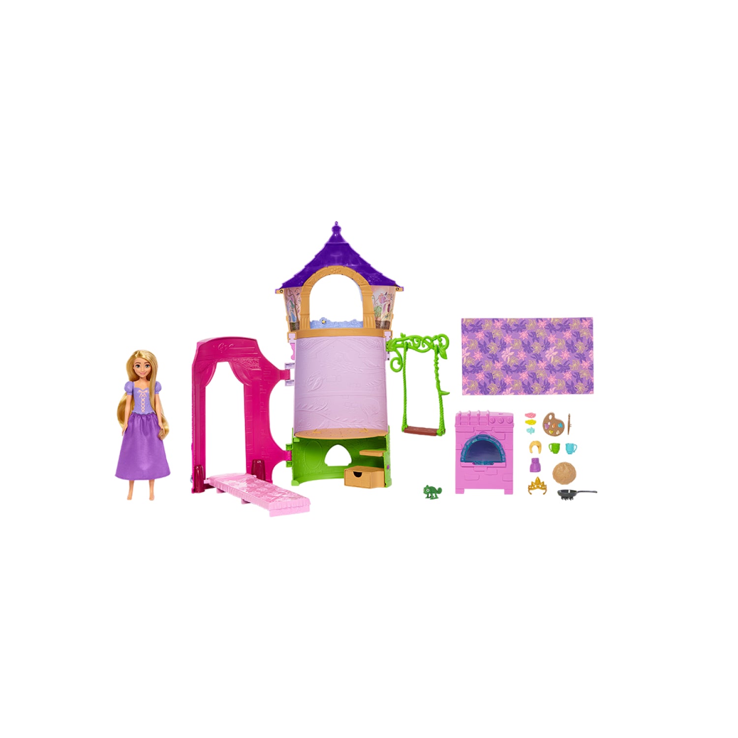 Disney Princess - The entire tower of Tangled Princess Rapunzel DISNEY