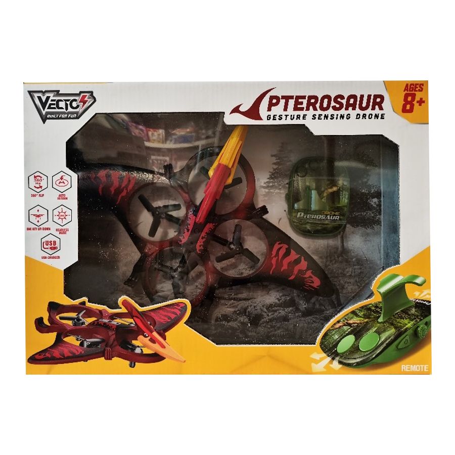 Remote control Pterosaur dinosaur Drone toy (Green) VECTO VTX78