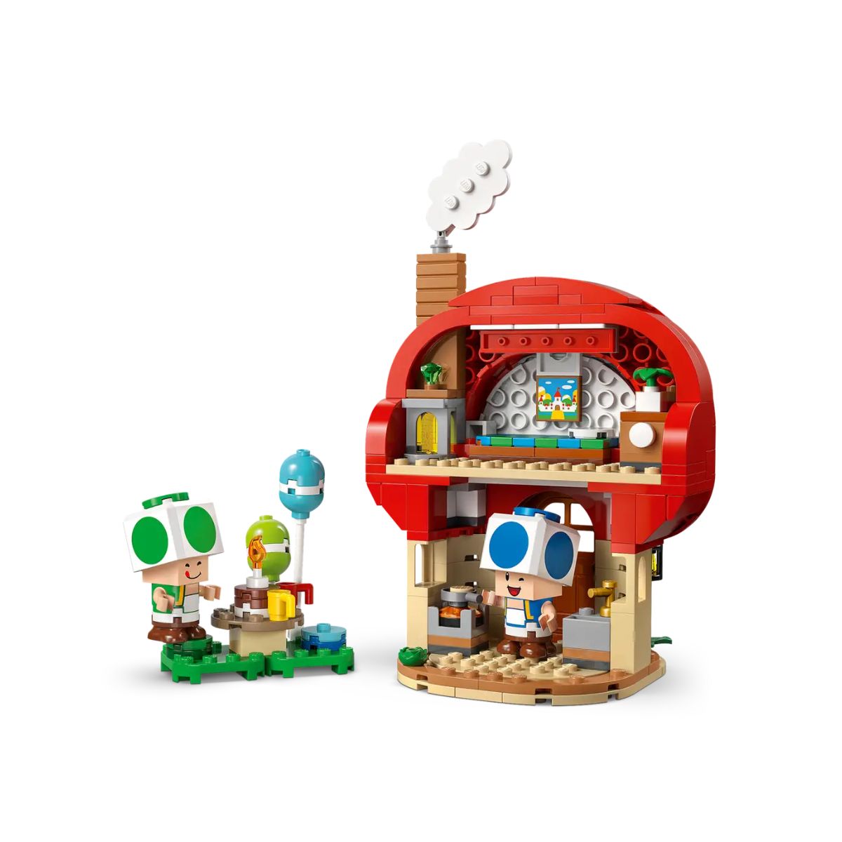 Đồ Chơi Lắp Ráp Bữa Tiệc Tại Nhà Của Toad LEGO SUPER MARIO 72041