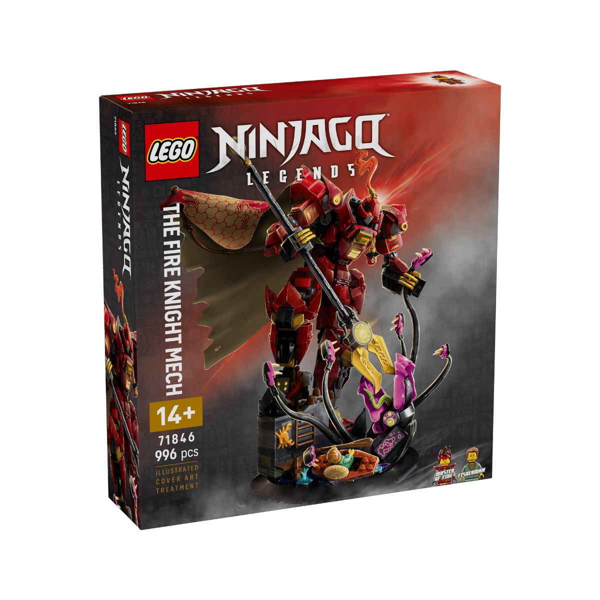 Đồ Chơi Lắp Ráp Chiến Giáp Hiệp Sĩ Lửa LEGO NINJAGO 71846