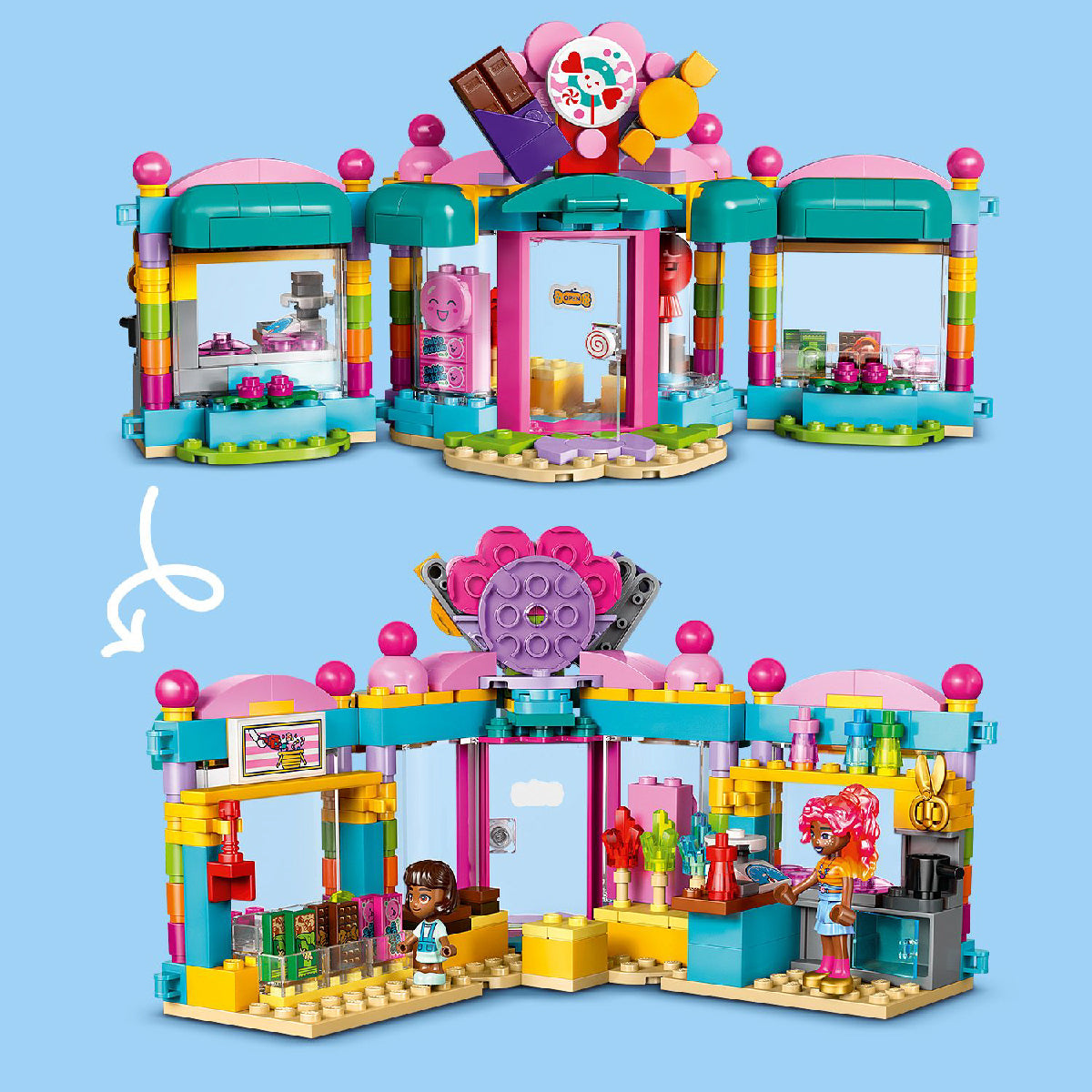 Đồ Chơi Lắp Ráp Cửa Hàng Kẹo Ngọt Thành Phố Heartlake LEGO FRIENDS 426