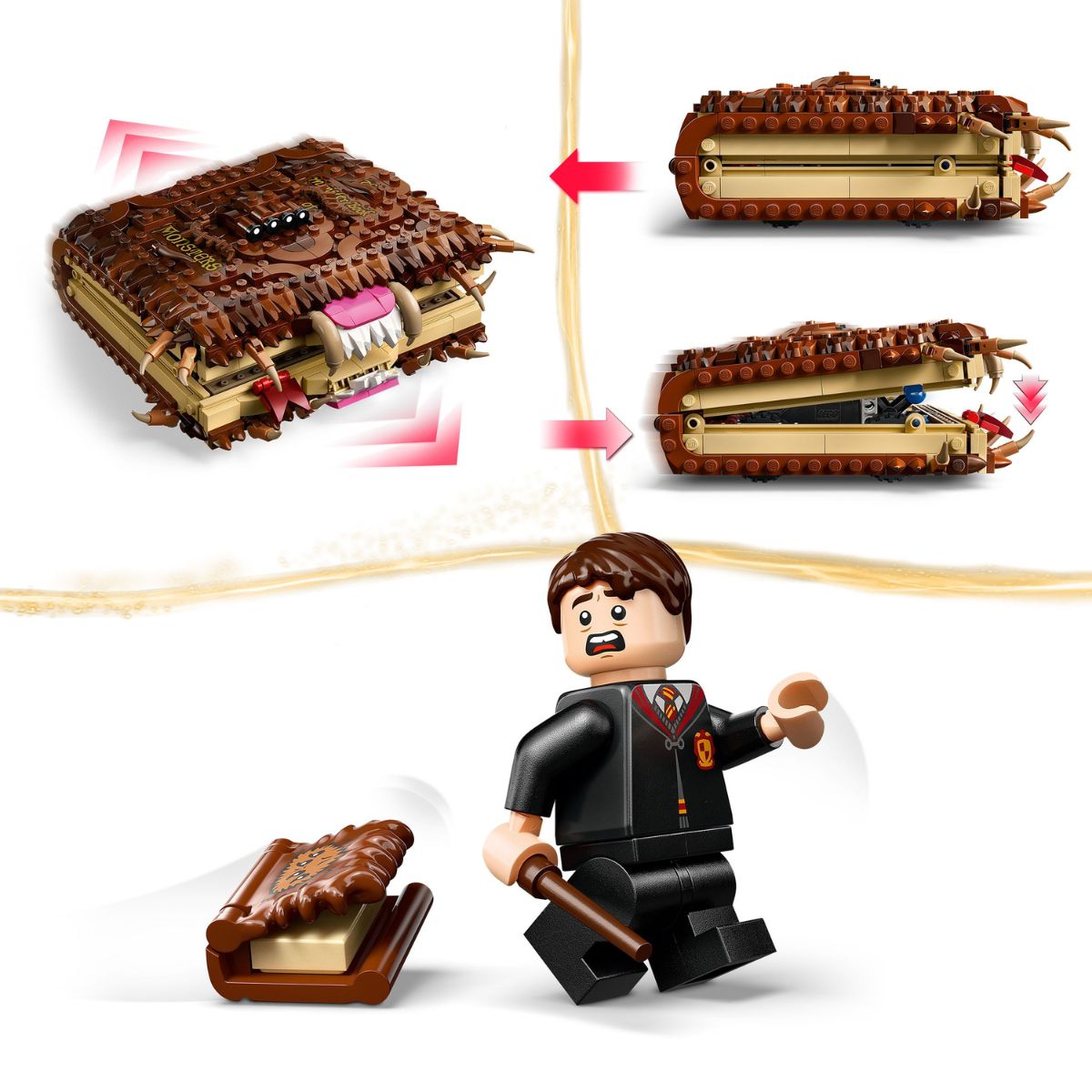 Đồ Chơi Lắp Ráp Harry Potter: Quyển Sách Quái Vật LEGO HARRY POTTER 76