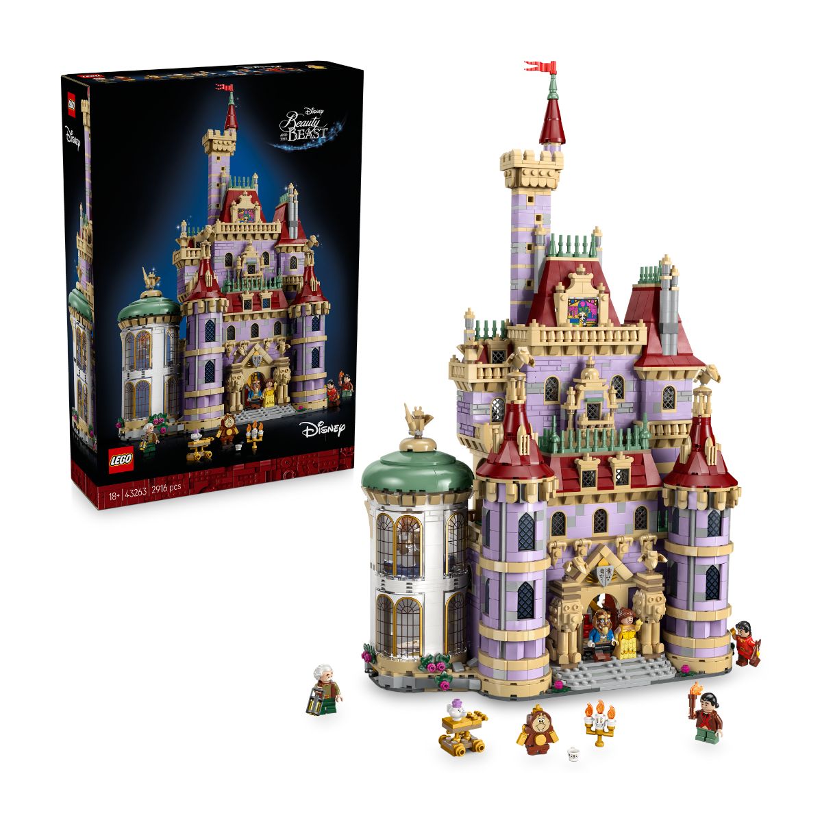 Đồ Chơi Lắp Ráp Lâu Đài Người Đẹp Và Quái Vật LEGO DISNEY PRINCESS 432