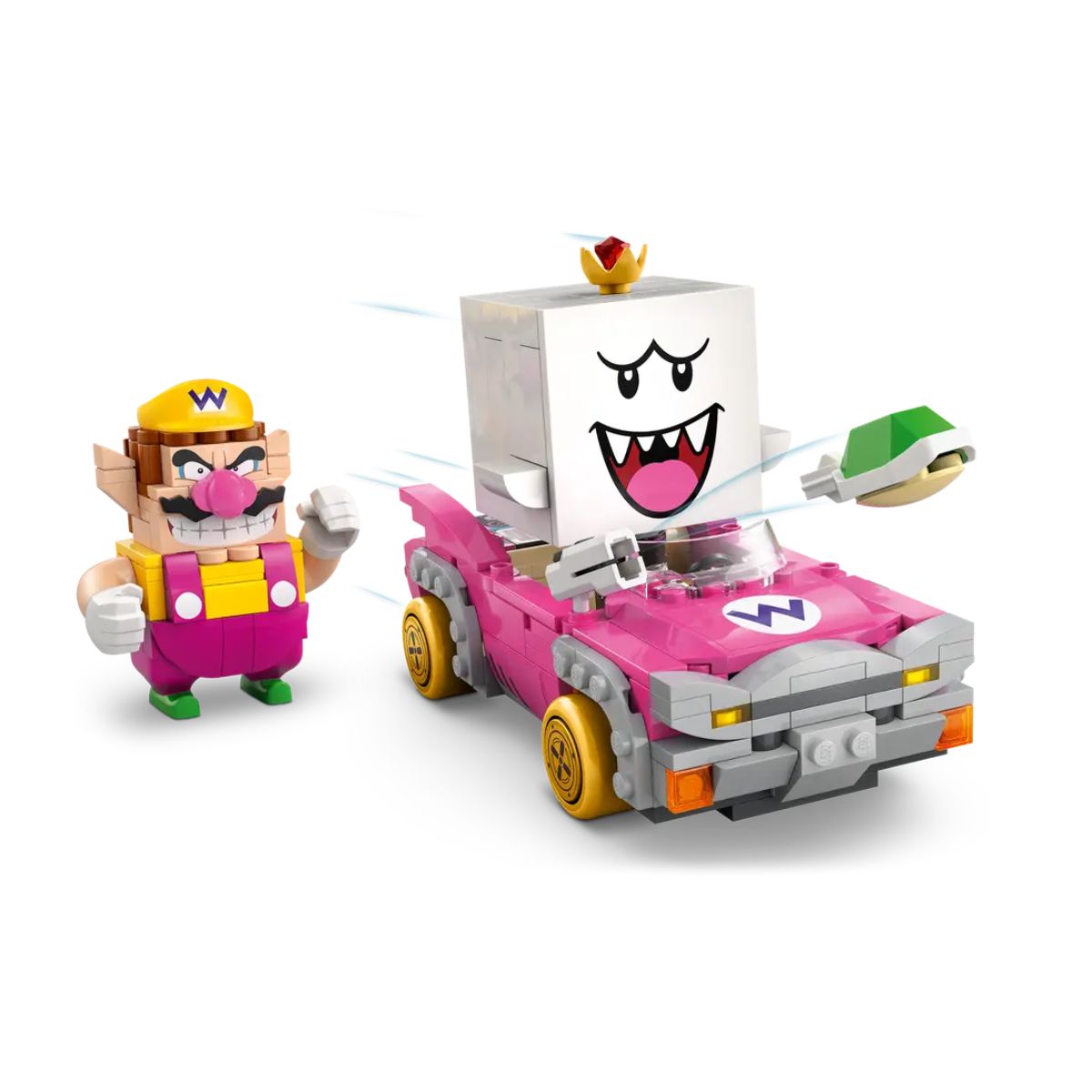 Đồ Chơi Lắp Ráp Mario Kart™ - Cuộc Đua Của Wario Và King Boo LEGO SUPE