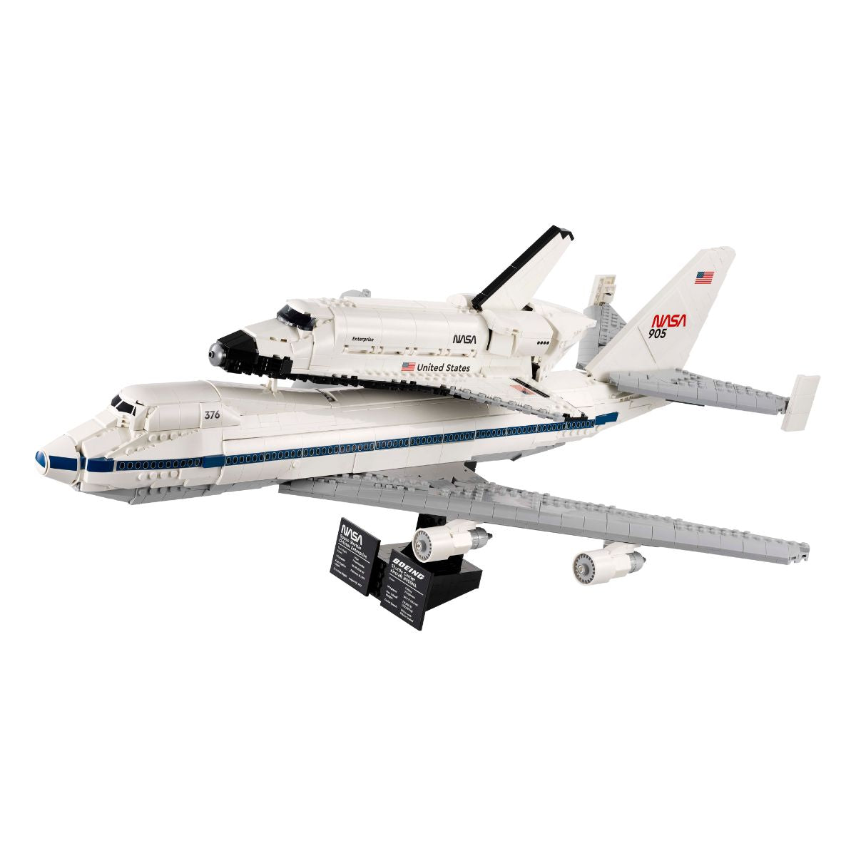 Đồ Chơi Lắp Ráp Máy Bay Vận Chuyển Tàu Con Thoi LEGO ICONS 10360
