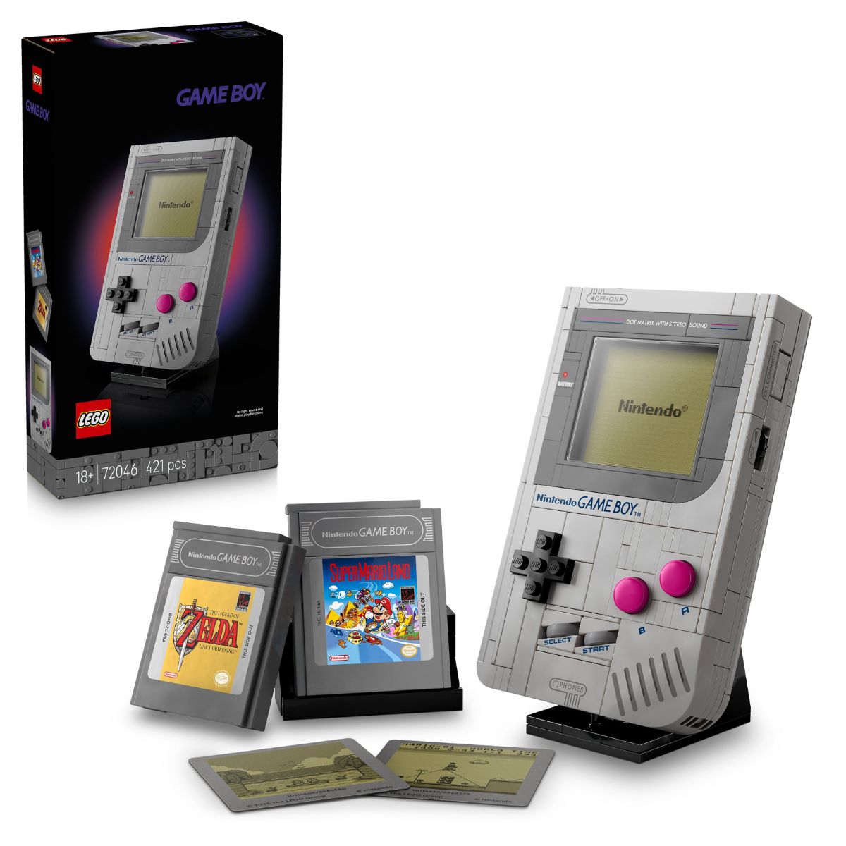 Đồ Chơi Lắp Ráp Máy Chơi Game Boy LEGO SUPER MARIO 72046 (421 chi tiết