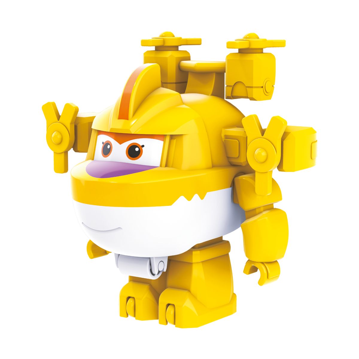 Đồ Chơi Lắp Ráp Robot Biến Hình Khủng Long Brachy Cứu Hộ SUPERWINGS EU