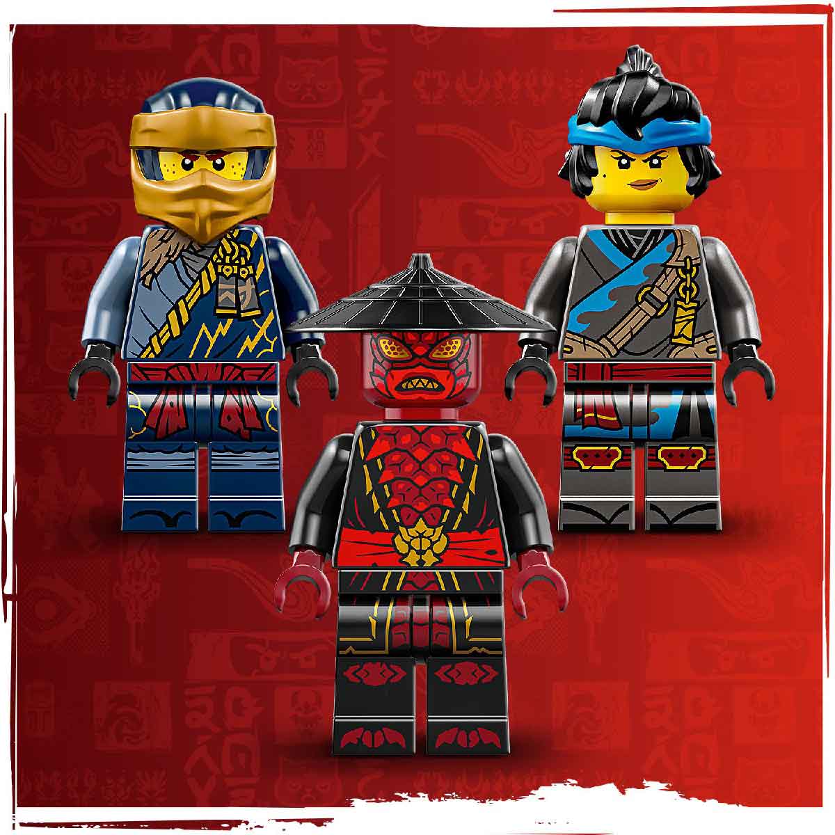 Đồ Chơi Lắp Ráp Rogue Vs. Drix: Trận Chiến Siêu Xe LEGO NINJAGO 71840