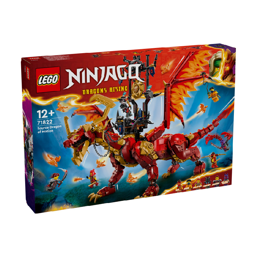 Đồ Chơi Lắp Ráp Rồng Lửa Bóng Đêm Của Kai LEGO NINJAGO 71822 (1716 chi