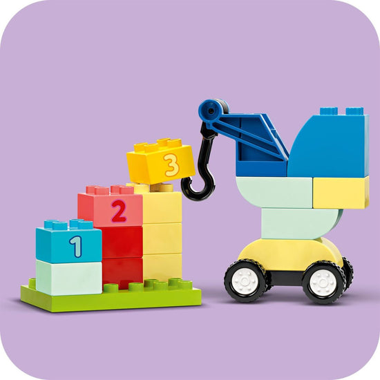 Đồ Chơi Lắp Ráp Thùng Gạch Sáng Tạo: Xe Hơi Và Xe Tải LEGO DUPLO 10439