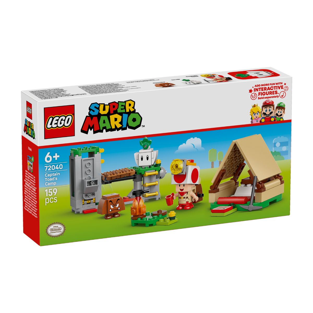 Đồ Chơi Lắp Ráp Trại Thám Hiểm Của Đội Trưởng Toad LEGO SUPER MARIO 72