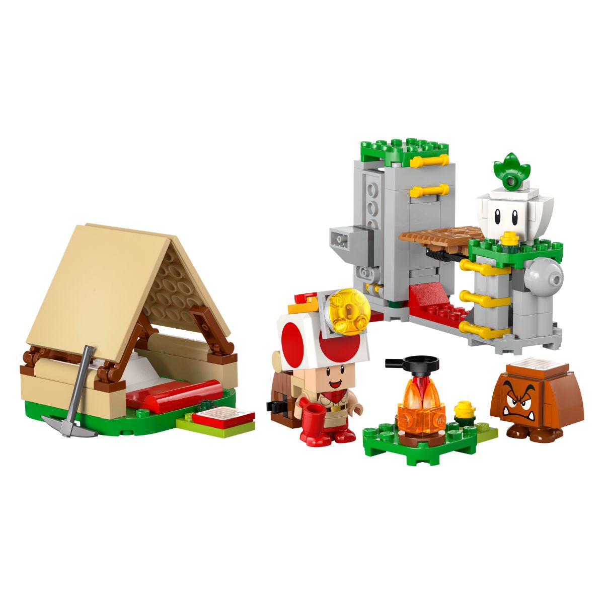 Đồ Chơi Lắp Ráp Trại Thám Hiểm Của Đội Trưởng Toad LEGO SUPER MARIO 72