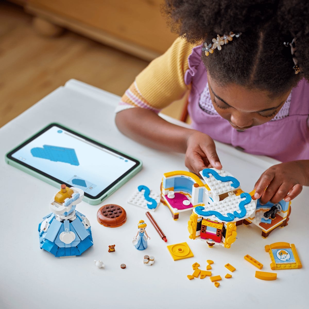 Đồ Chơi Lắp Ráp Váy Của Lọ Lem LEGO DISNEY PRINCESS 43266 (474 chi tiế