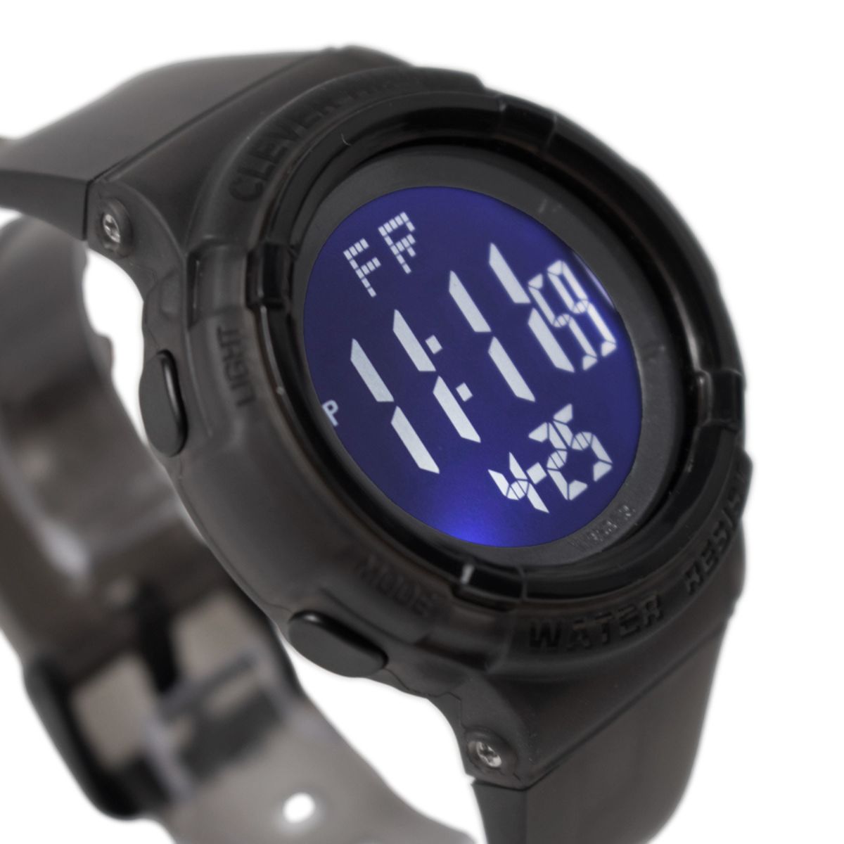 Đồng Hồ Digital Clever Watch Đen Cá Tính CLEVERHIPPO DW001