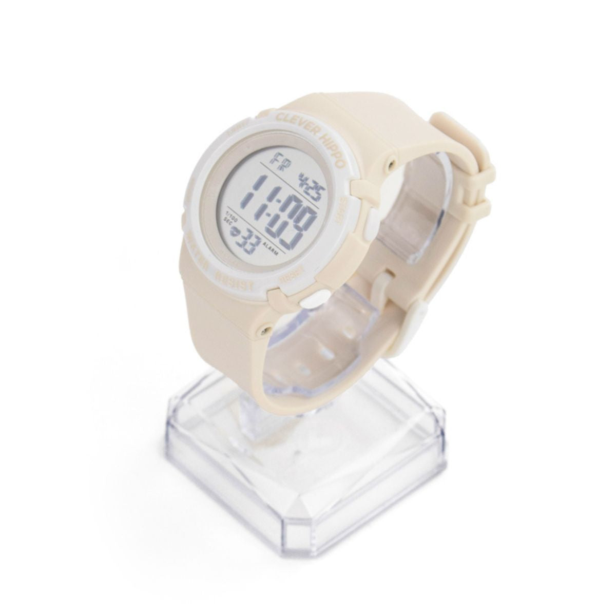 Đồng Hồ Digital Clever Watch Ivory Thời Thượng CLEVERHIPPO DW003
