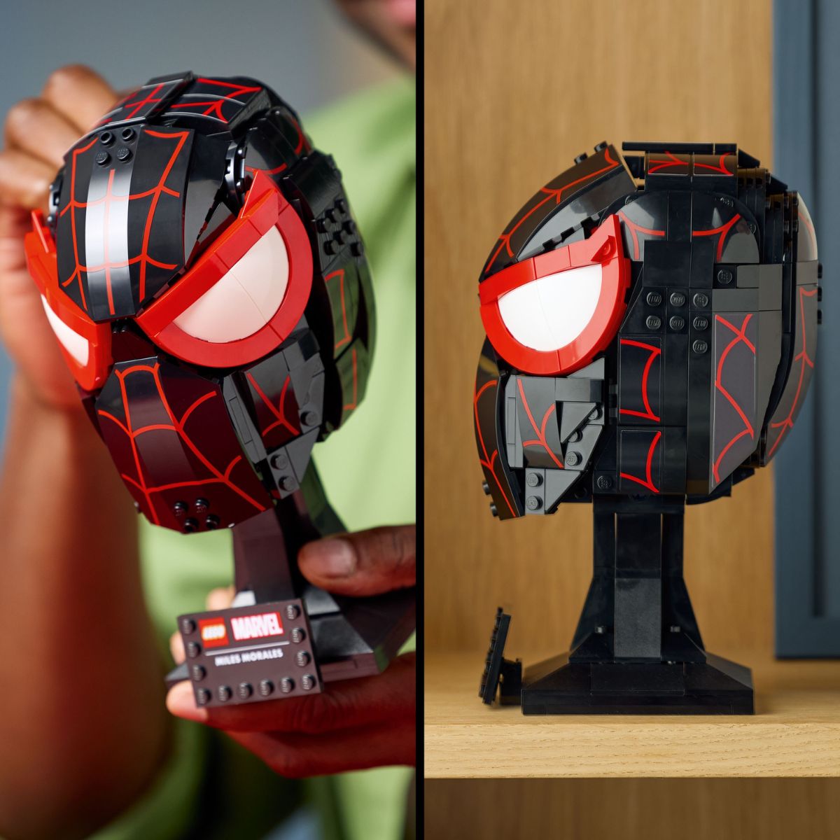 Đồ Chơi Lắp Ráp Mặt Nạ Của Miles Morales LEGO SUPERHEROES 76329