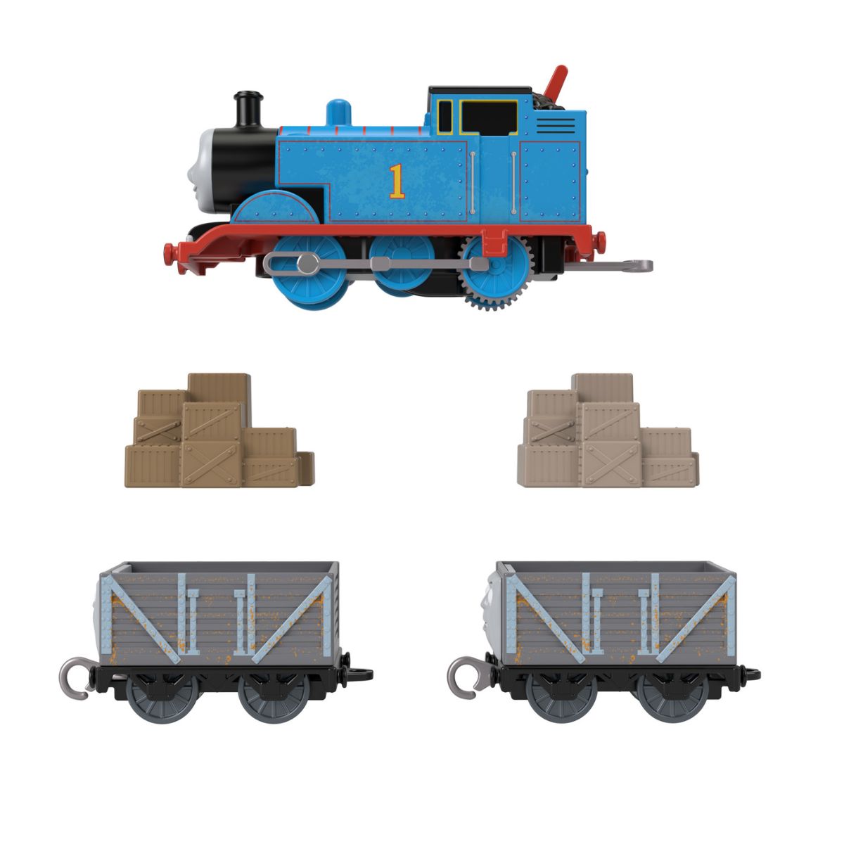 Đồ Chơi Mô Hình Đầu Kéo Và 2 Toa Tàu Classic THOMAS FRIEND HFX97