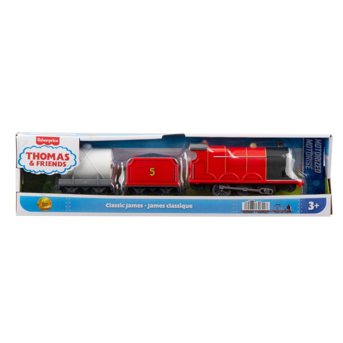 Đồ Chơi Mô Hình Đầu Kéo Và 2 Toa Tàu James THOMAS FRIEND HFX97
