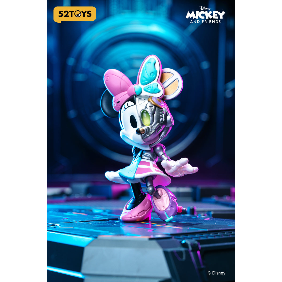 Mô Hình DISNEY MICKEY & FRIENDS Cyborg 52TOYS 6958985025942