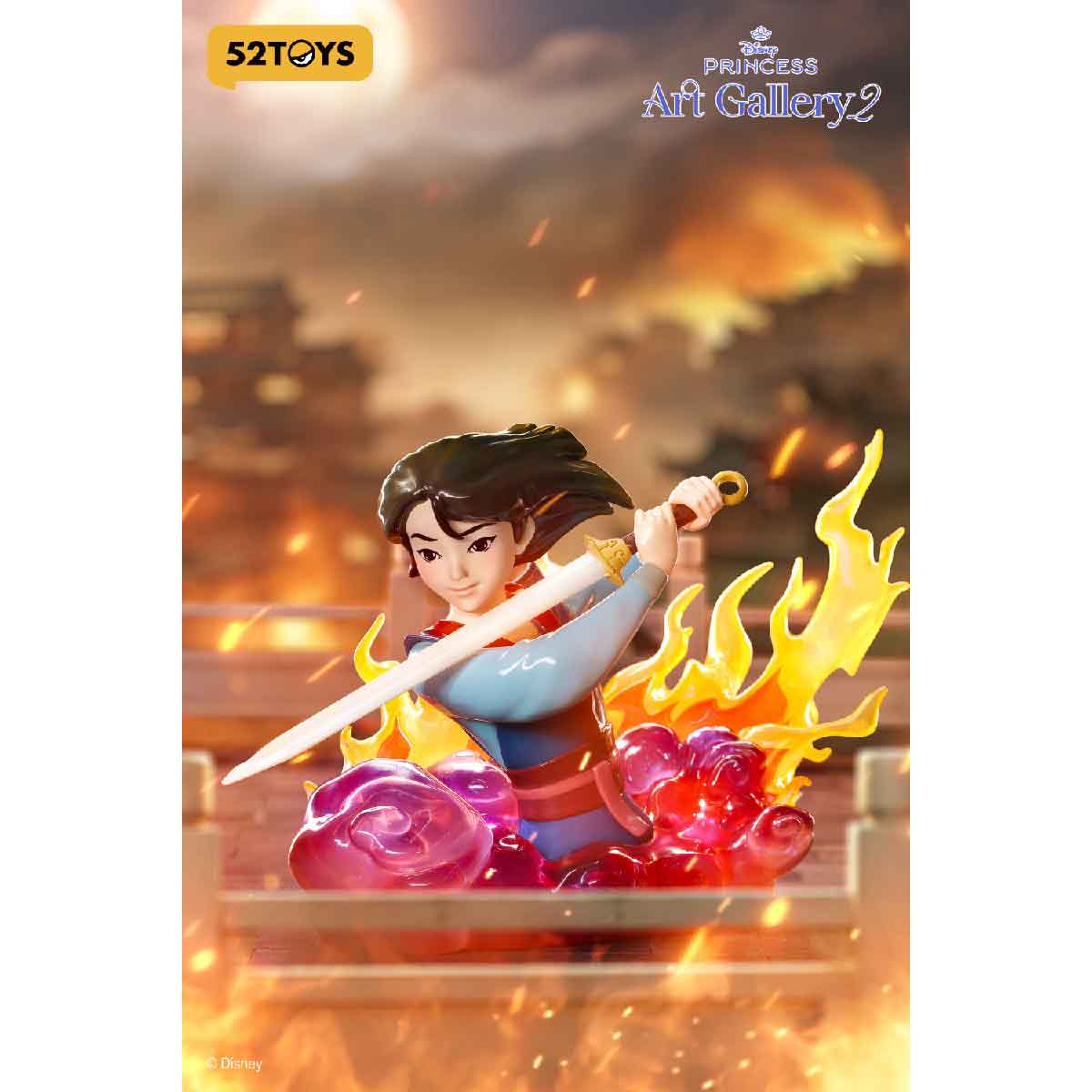 Mô Hình Disney Princess Art Gallery Series2 52TOYS 6958985013093