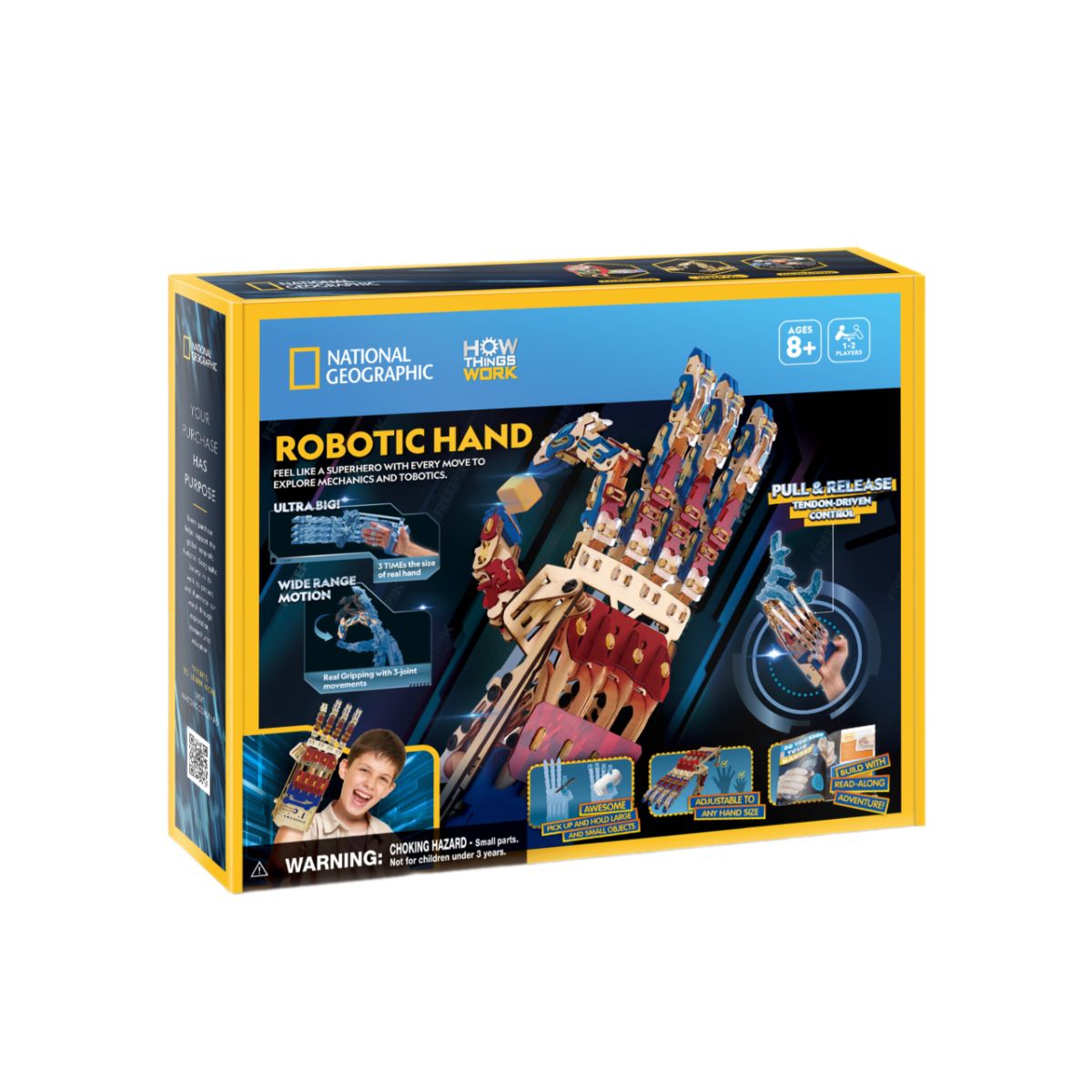 Mô Hình Lắp Ráp Bàn Tay Robot Nat Geo STEAM DS1133h