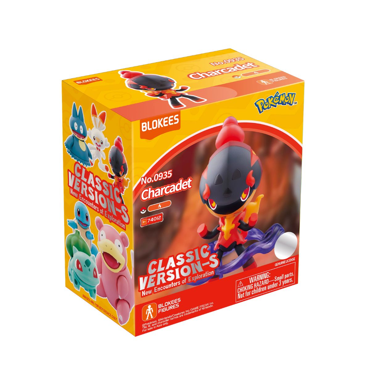 Pokémon Figure CV-S Charcadet BLOKEES 74012