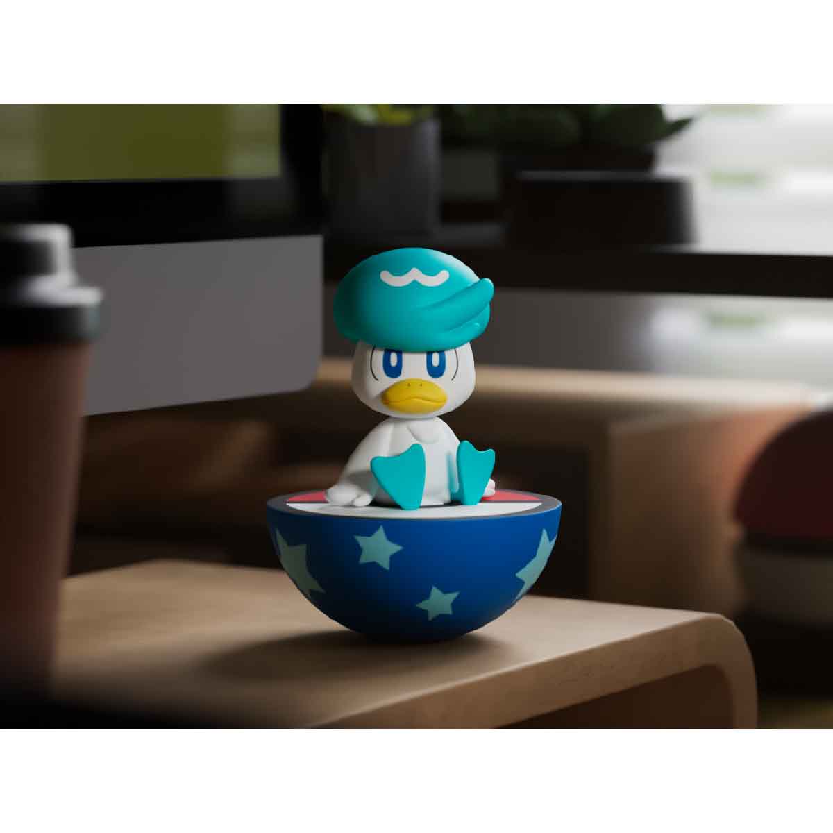 Mô Hình Pokemon Lật Đật - Quaxly POKEMON TOYS LBW24001