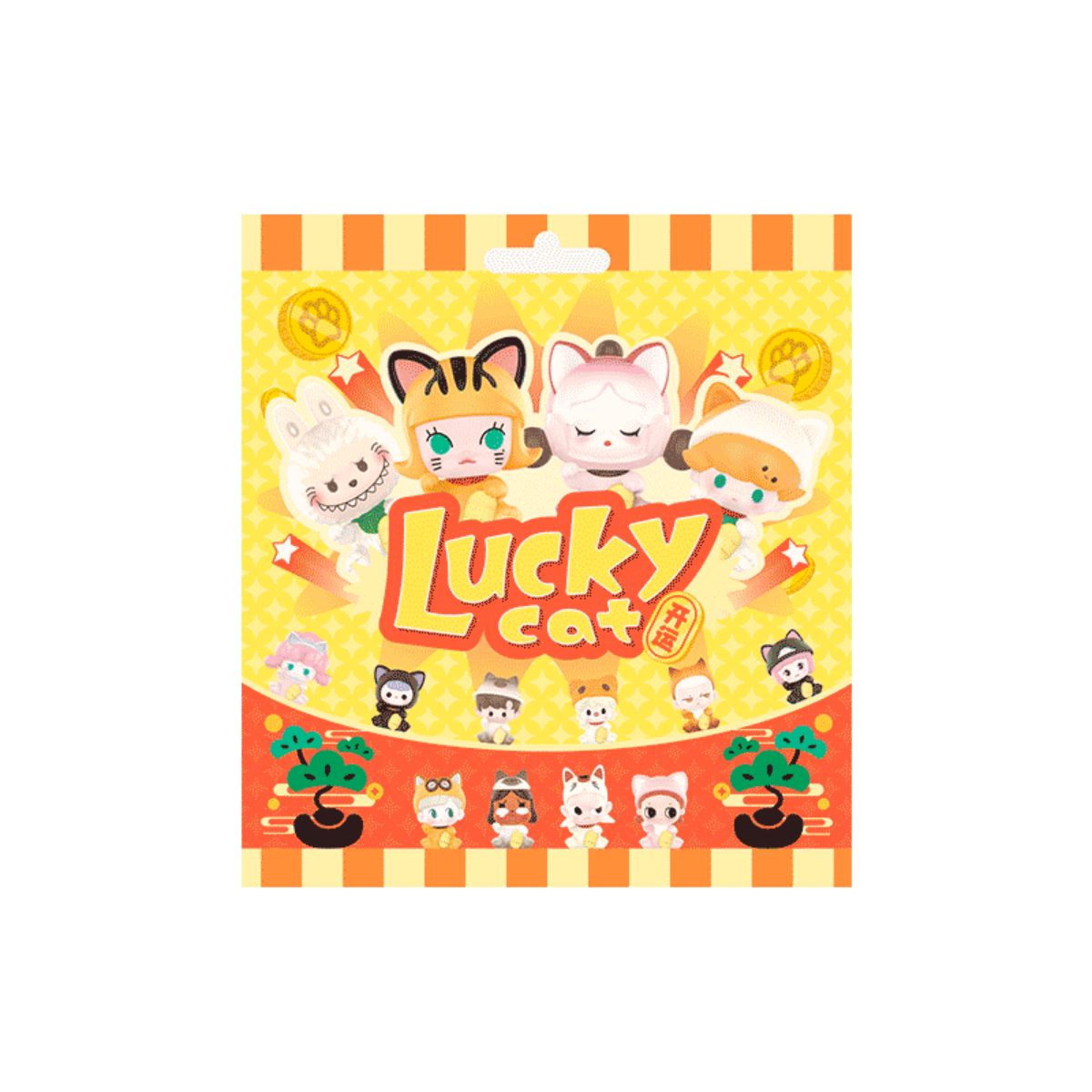 Mô Hình Pop Bean Lucky Cat Series POP MART 6931571007287