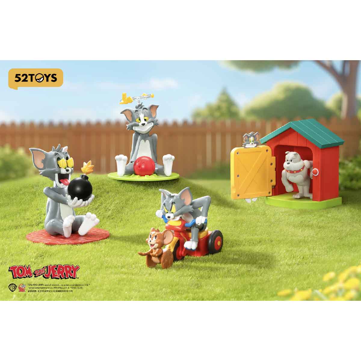 Mô Hình Tom and Jerry-Poor Tom Series 52TOYS 6958985013567