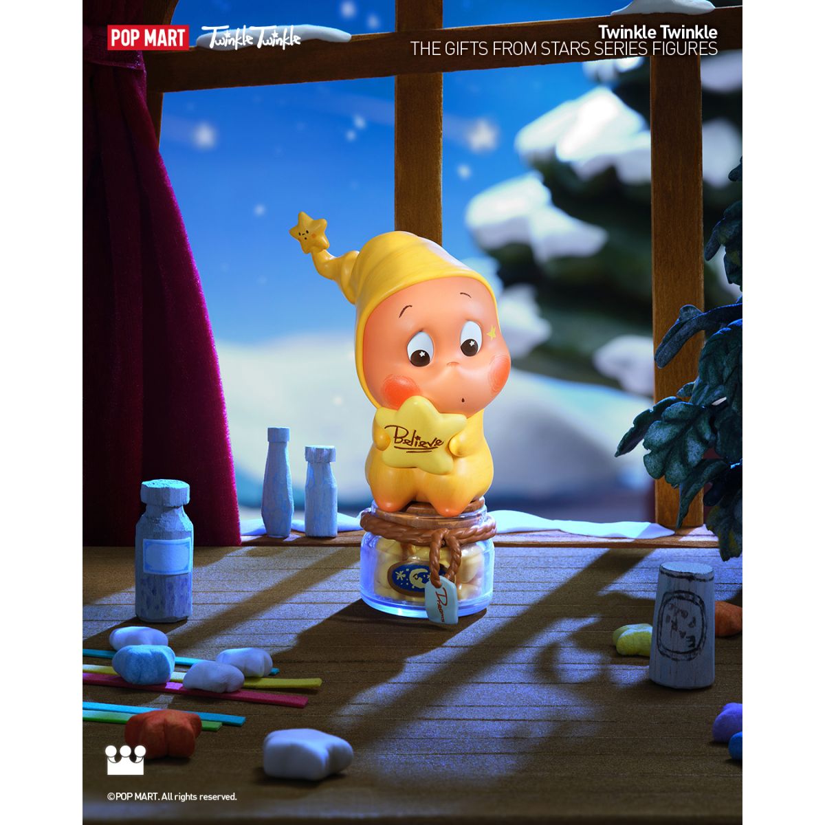Mô Hình Twinkle Twinkle The Gifts From Stars Series Figures POP MART 6