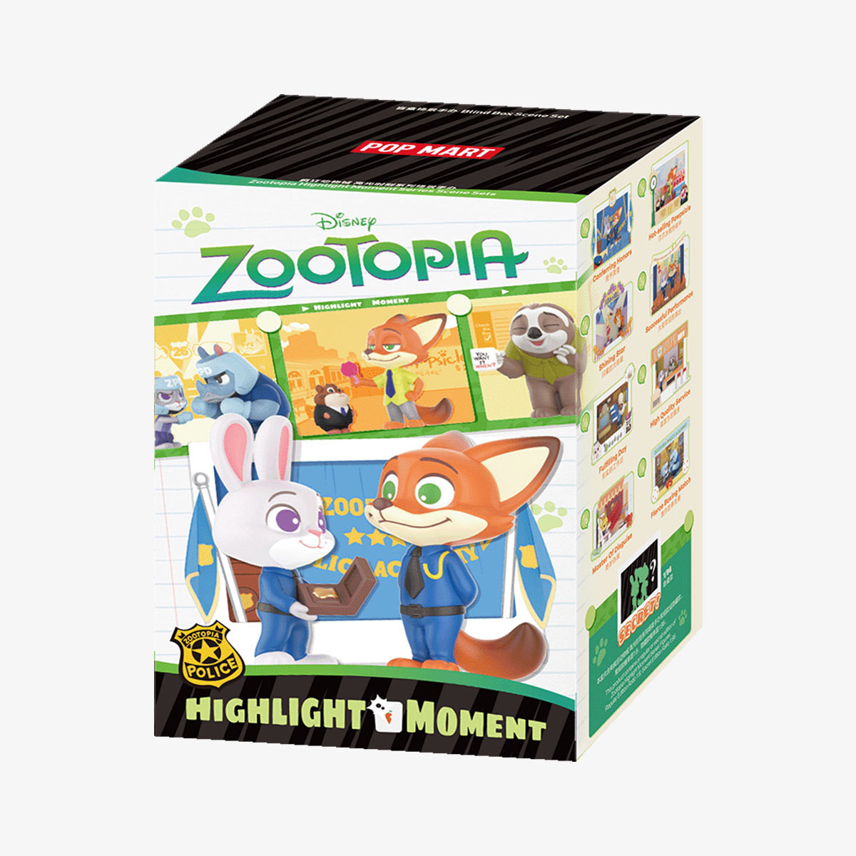 Mô Hình Zootopia Highlight Moment Series Scene Sets POP MART 693157103