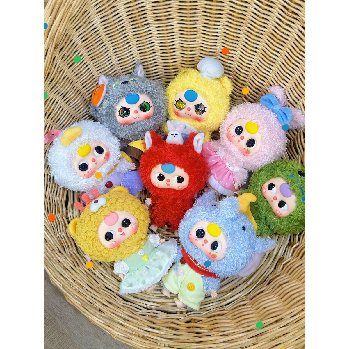Móc Khoá Nhồi Bông Babythree Fairy Tale Kindergarten PLUSH TOY DPL4300