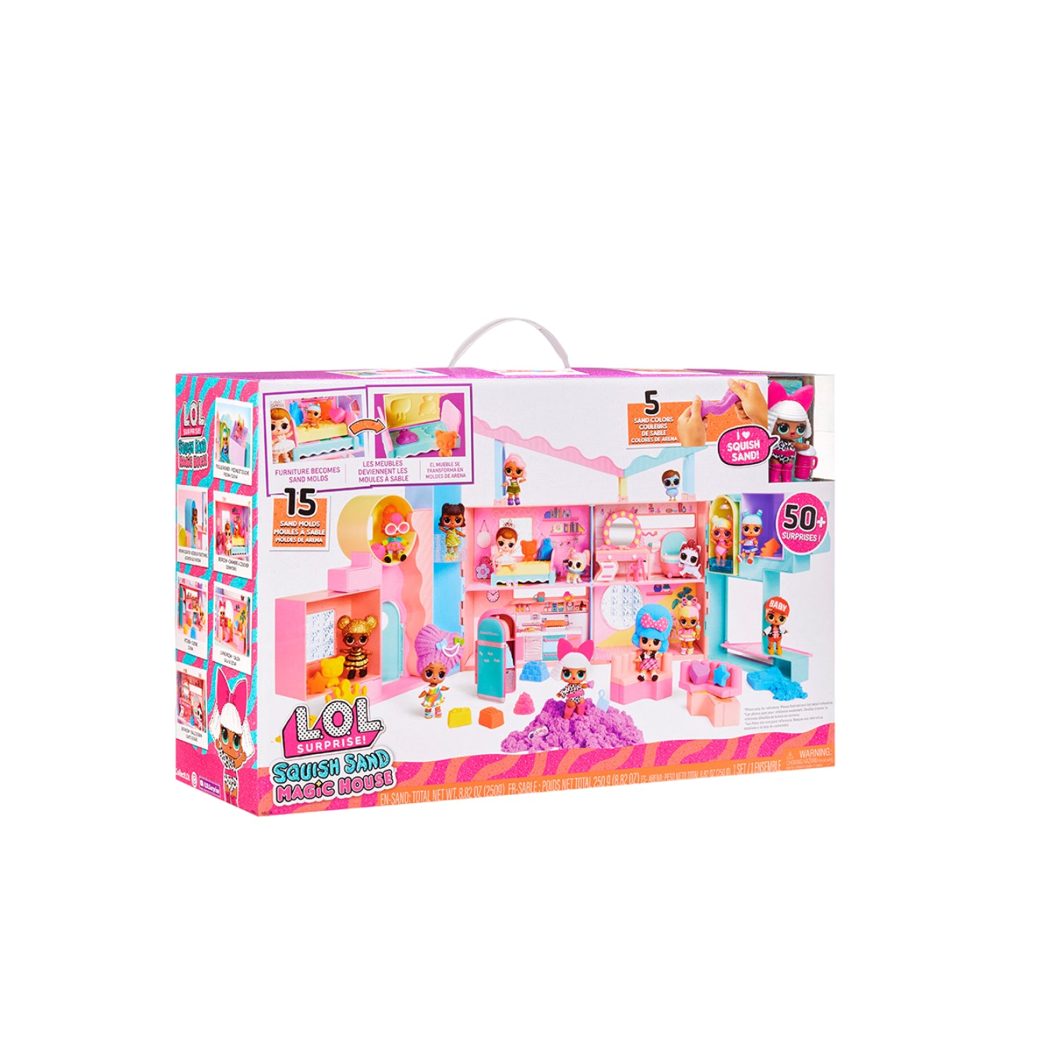 Playset Biệt Thự L.O.L. Surprise Cùng Búp Bê Tóc Cát LOL SURPRISE ...