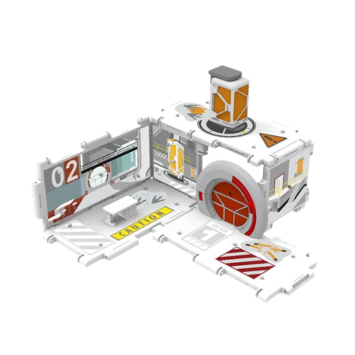 Jurassic World Playset: D-Rex Laboratory TOY MONSTER LAB/T02444
