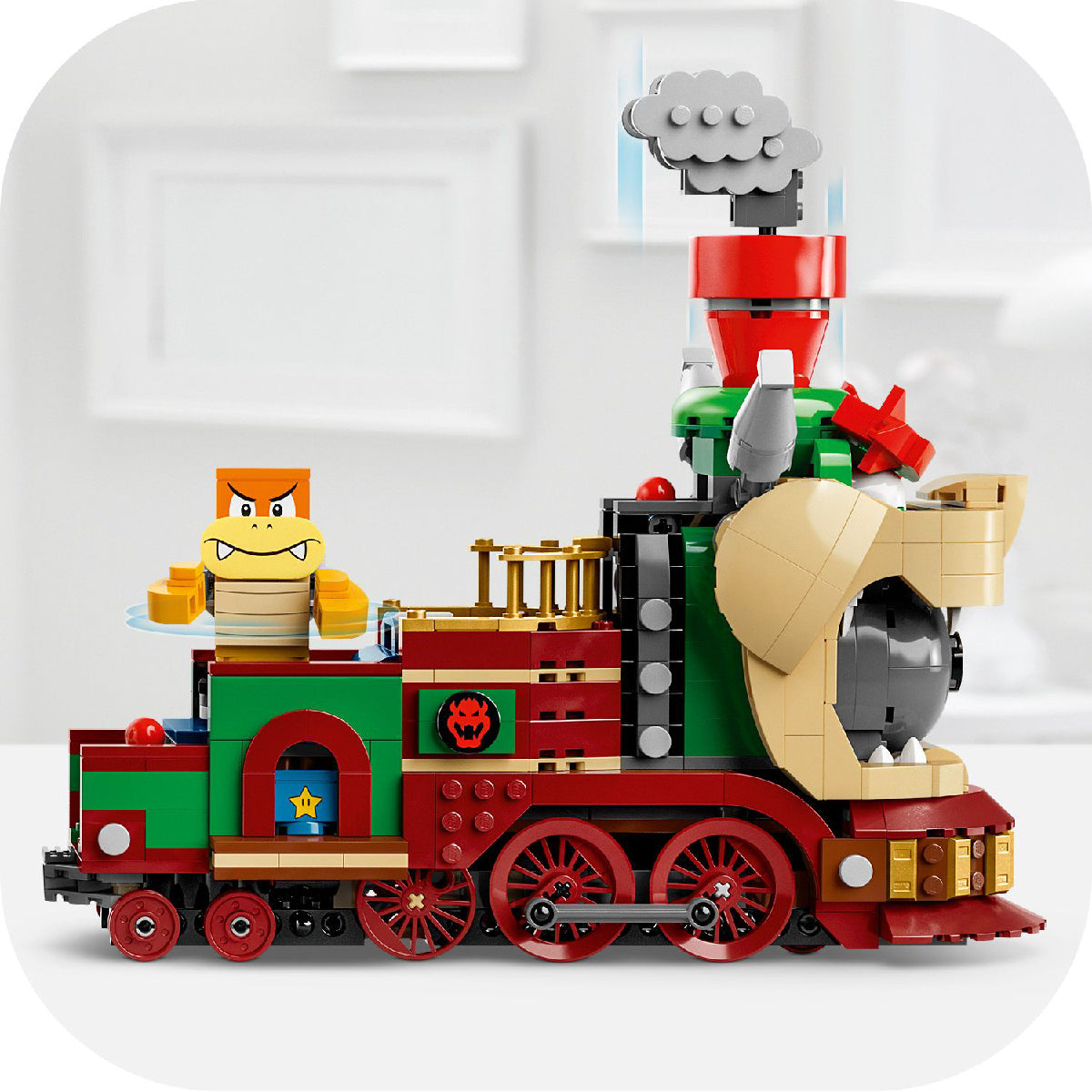 Đồ Chơi Lắp Ráp Tàu Lửa Bowser Siêu Tốc LEGO SUPER MARIO 71437 (1392 c