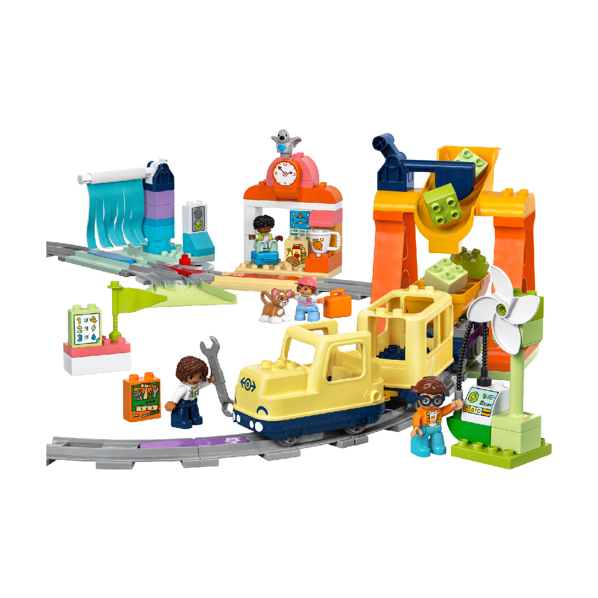 Đồ Chơi Lắp Ráp Tàu Lửa Tương Tác Cộng Đồng Lớn LEGO DUPLO 10428