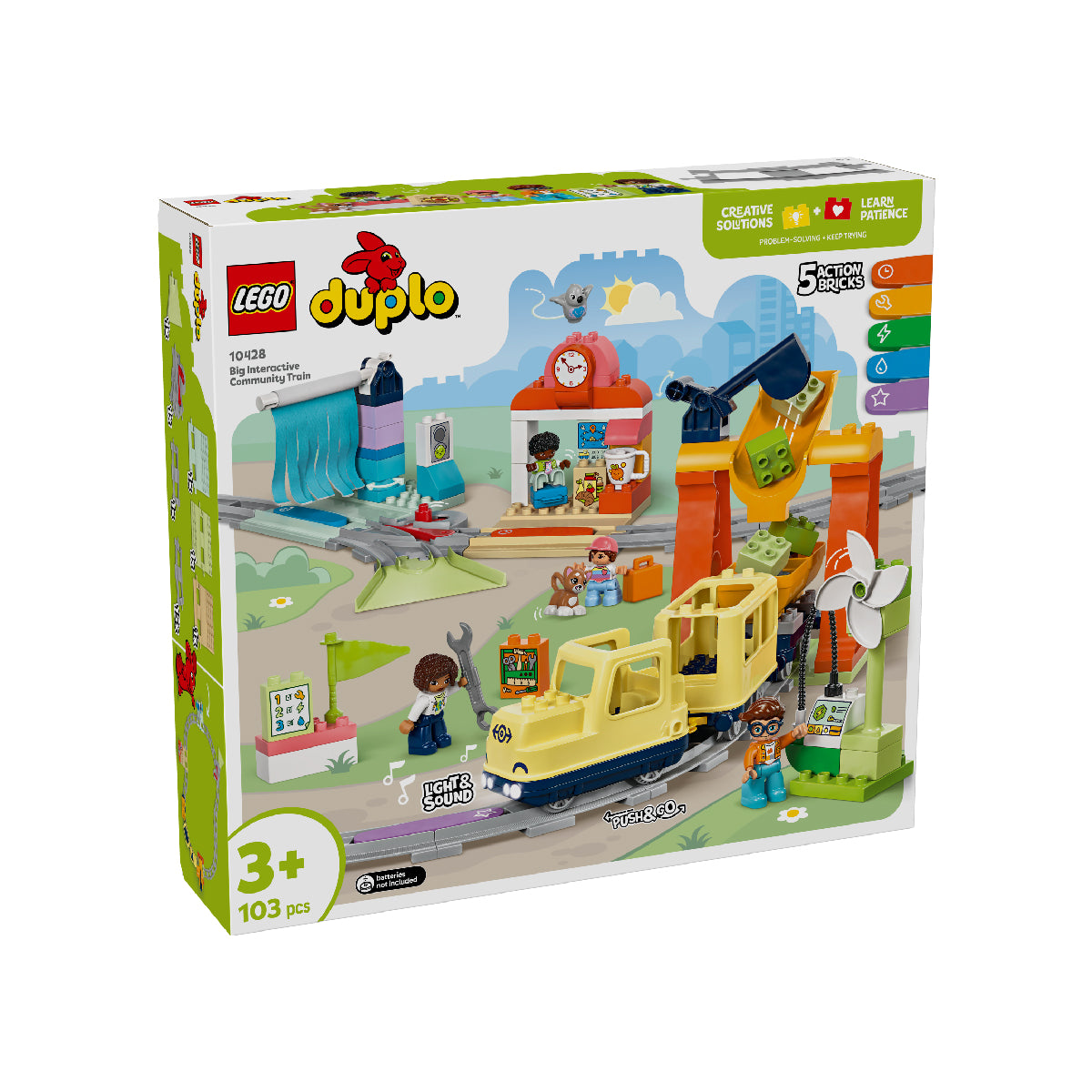 Đồ Chơi Lắp Ráp Tàu Lửa Tương Tác Cộng Đồng Lớn LEGO DUPLO 10428