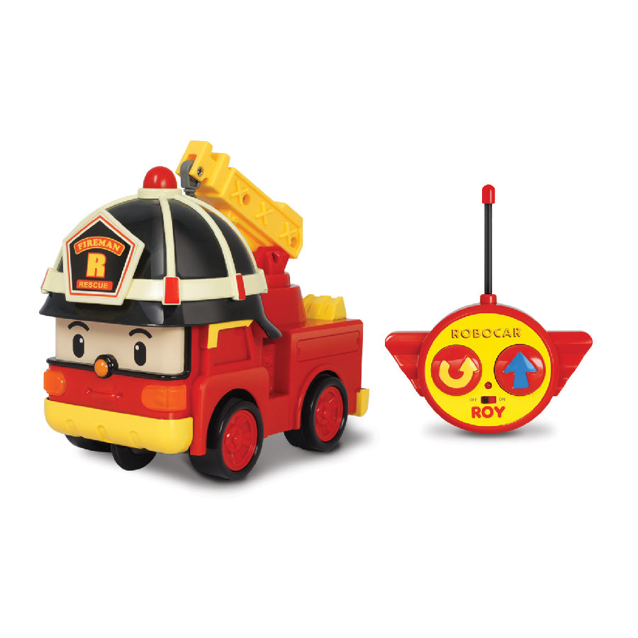 Roy fire truck with controls, lights and sounds ROBOCAR POLI 83186
